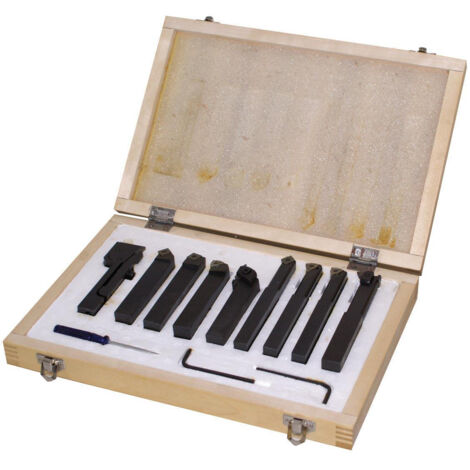 Holzmann Maschinen 9TLG12 9TLG12 Kit scalpelli 9 parti 1 pz.