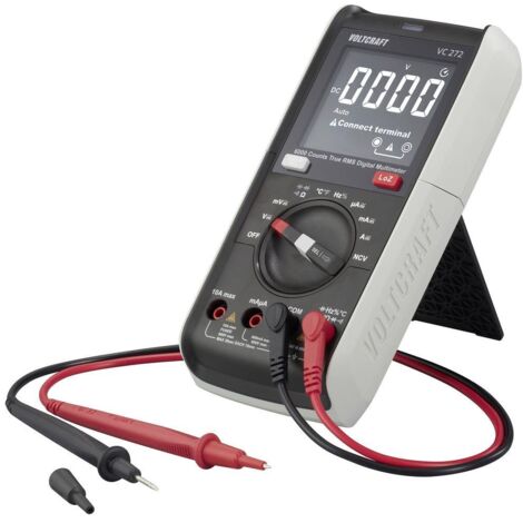 VOLTCRAFT VC272 Multimetro portatile Calibrato (ISO) digitale CAT III ...