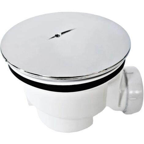High Flow Shower Waste 90mm Chrome Finish Easy Clean
