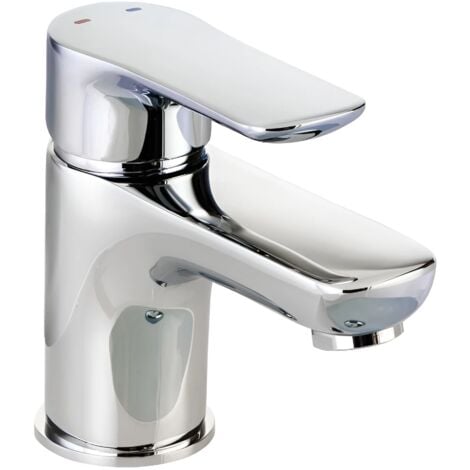 Francis Pegler Andreu Mini Mono Basin Mixer Tap Chrome Inc Click Waste