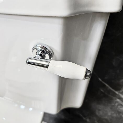 Legend Traditional Victorian Style Close Coupled Toilet With Soft Close ...