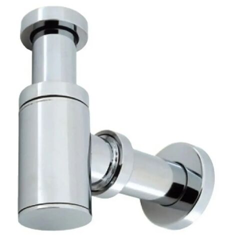 Cylindrical Shallow Bottle Trap for Wall Hung Bathroom Basins - Ex ...