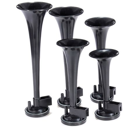 12V 120dB Klaxon Air Horn Corne Trompe Avertisseur Pneumatique ...
