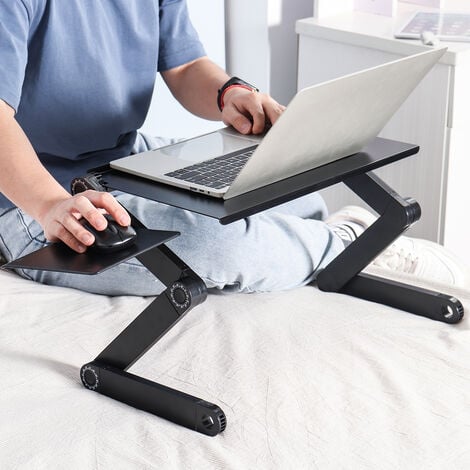 Support PC Table d'ordinateur portable pliable réglable Plateau de ...