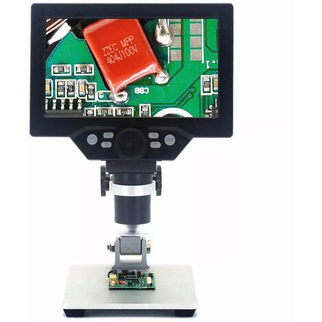G1200 Microscope numérique 12MP affichage à cristaux liquides 1-1200X ...