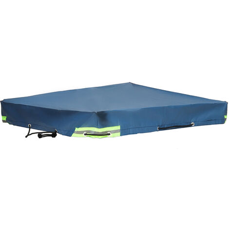 Housse de protection couverture pour remorque caravane ELUTO 420D L.220 ...