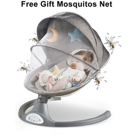 Gray baby swing store