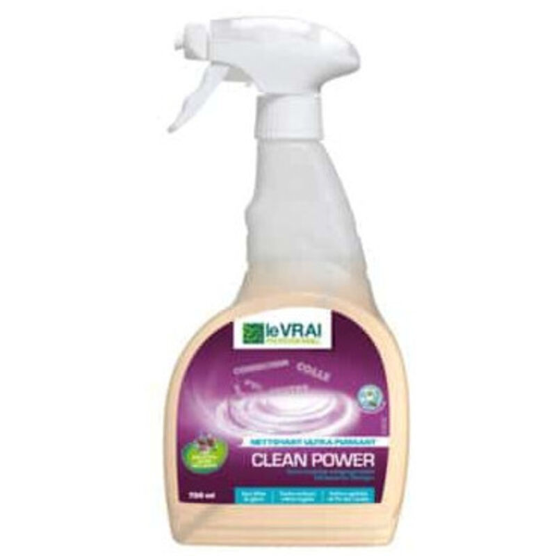 Détachant professionnel Clean power 750mL, le vrai.
