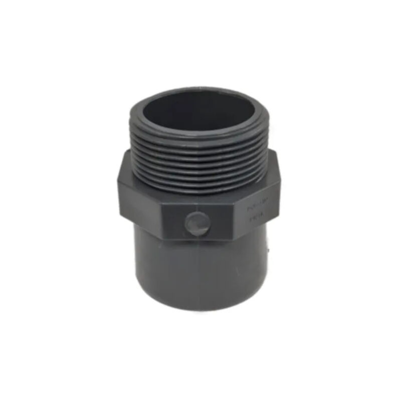 Embout PVC pression à visser 33x42, à coller femelle 32 mâle 40 mm