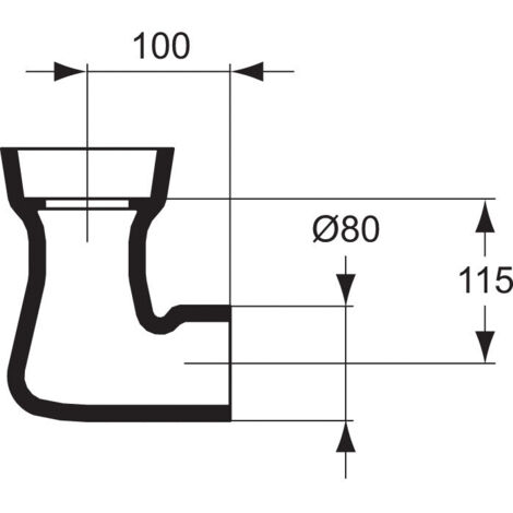 Manchon Aspirambo gré coude diamètre 75