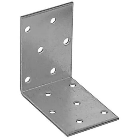 Equerre simple galvanisée 60x60x40x2 mm