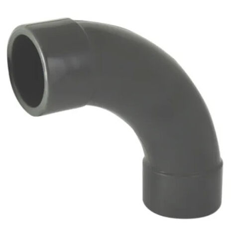Courbe PVC pression 90° double femelle diamètre 50 mm