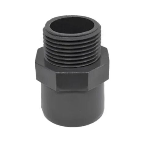 Embout PVC pression à visser 20x27, à coller femelle 25 mâle 32 mm