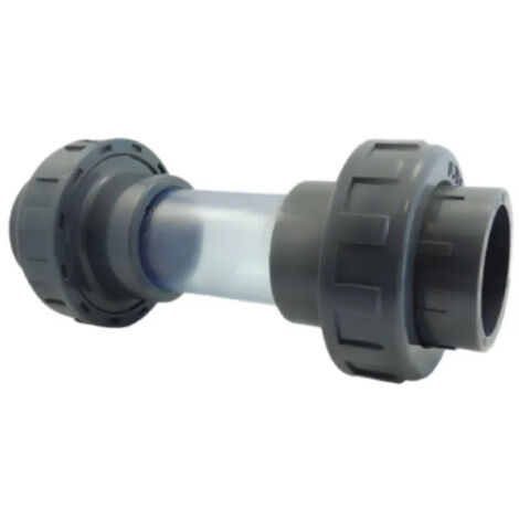 Indicateur de flux pour PVC pression double union femelle 63 mm