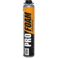 Mousse expansive polyuréthane PRO FOAM, PU pistolable, 700 ml SOUDAL