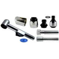 Kit douchette, flexible et brise jet 6 litres/minute avec support ECOPERL