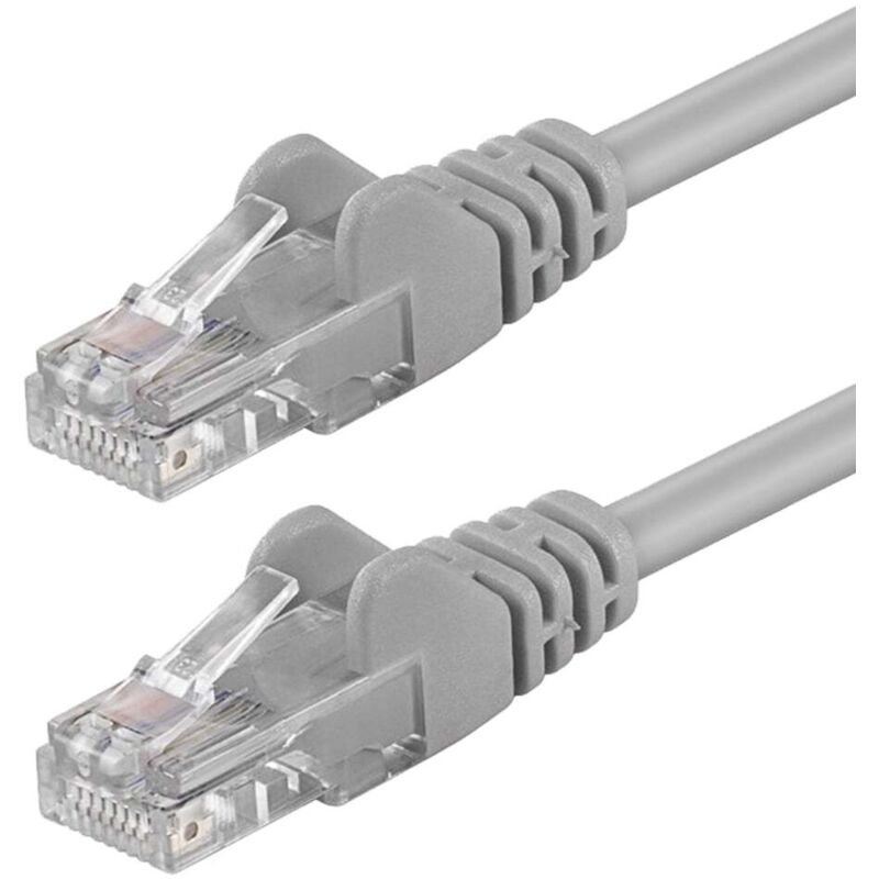 INTELLINET Patch cord Cat. 6A 2,0 mt Grigio UTP