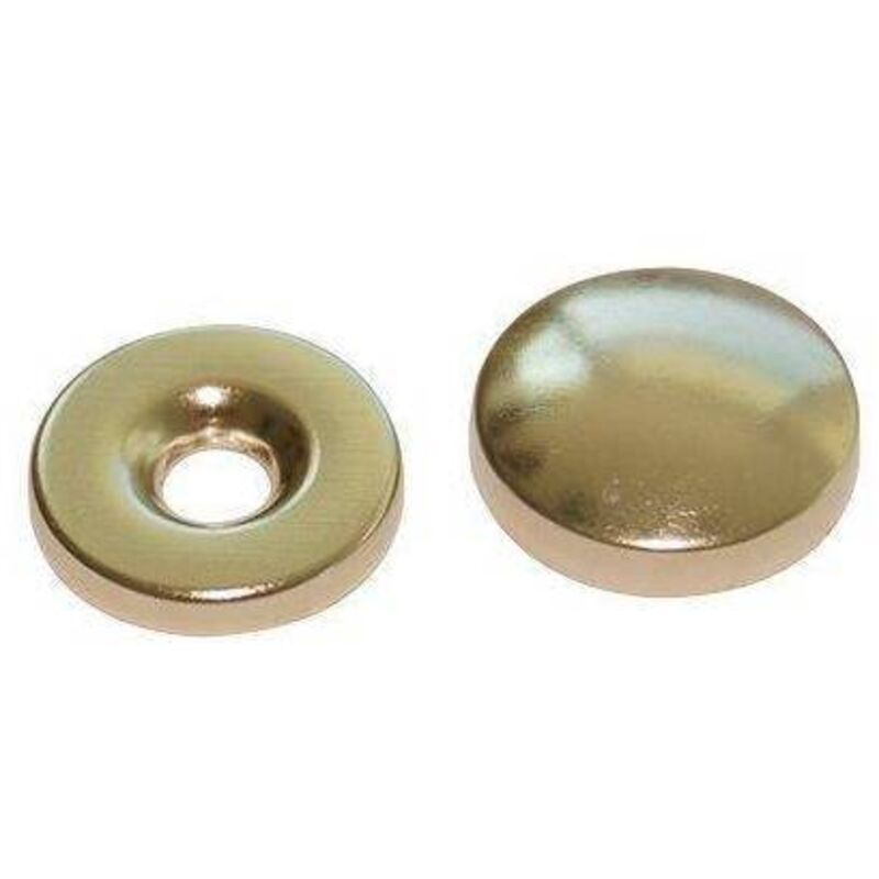 Borchia Coprivite Conica Mm 12 Ottone Nichelato