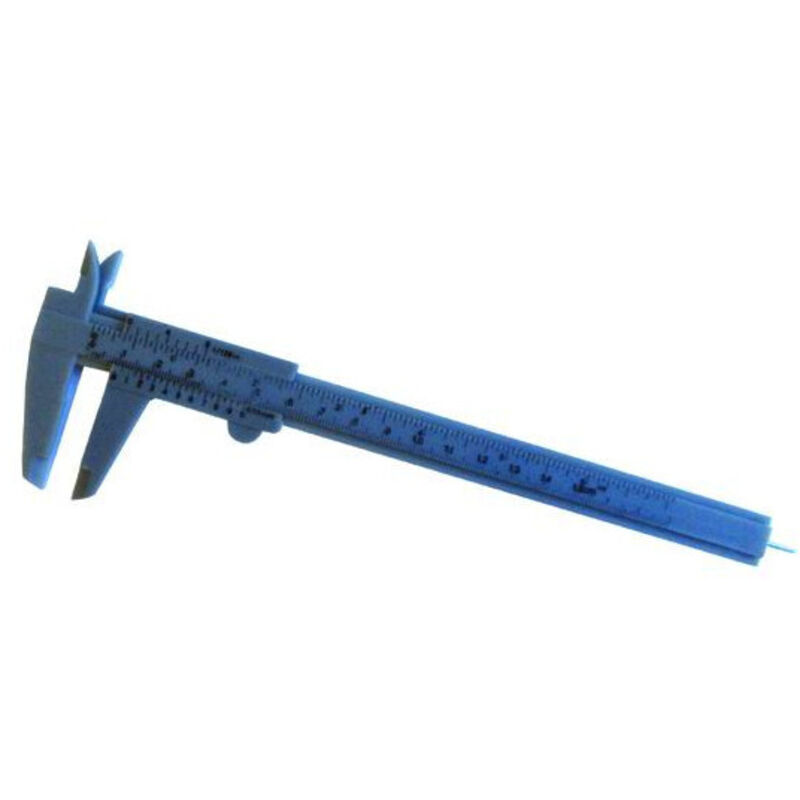 Calibro A Corsoio Plastica Nonio Scala 1/20 Mm. 150