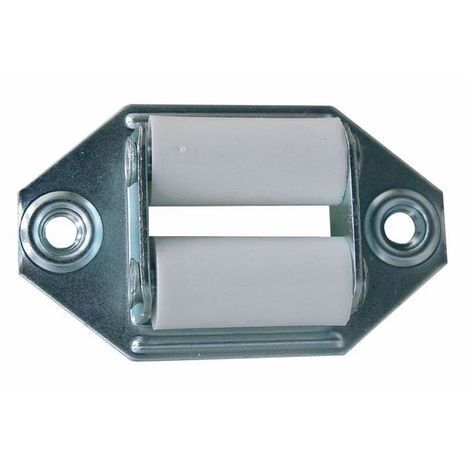 Guidacinghia Laterale per Tapparella in metallo con Rulli in Nylon