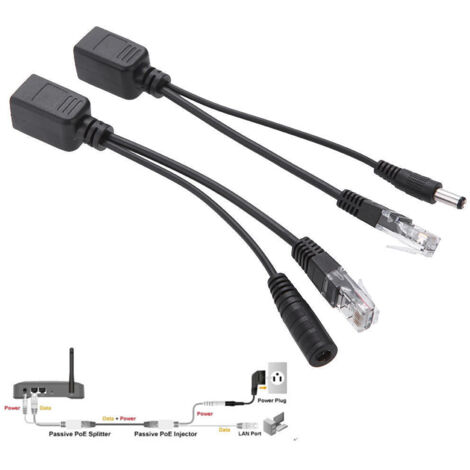 Intellinet Kit cavi splitter POE passivo