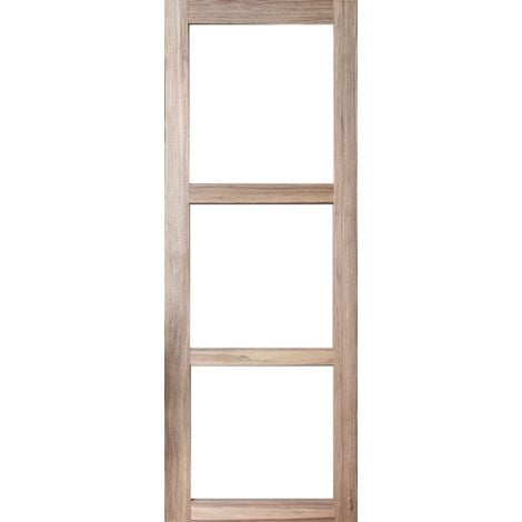 Porta scorrevole Frake in legno Vetro trasparente H204 x L73