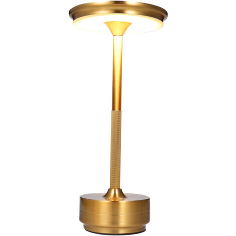 GROOFOO Modern Minimalist Metal Table Lamp Touch Control LED Desk Lamp ...