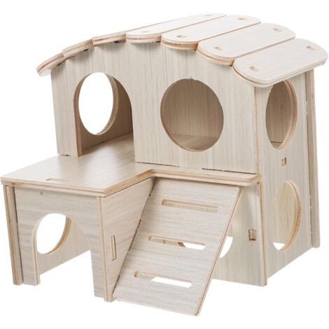 Hamster Hideout Habitat Small Animal Bed Hideout Chinchilla Toy Guinea Pig Hideout Set