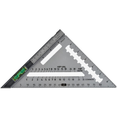 High-precision Carbon Steel Triangles Ruler Removable Angle Adjustment ...