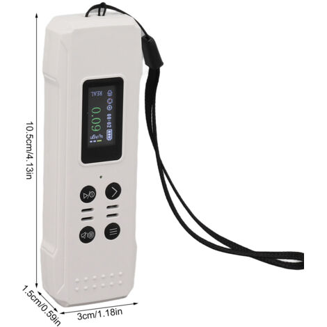 Digital Nuclear Radiation Detector Beta Gamma X Ray 400mah USB Type C ...