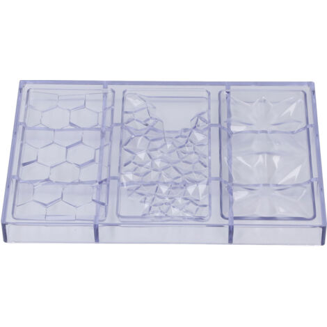 3 in 1 Chocolate Bar Molding Polycarbonate Standard Chocolate Bar ...