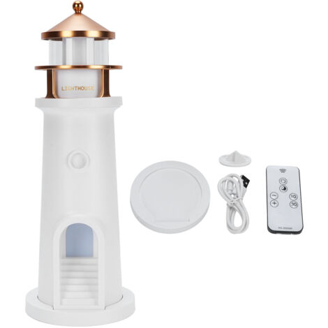 Lighthouse Night Lamp Multifunctional Exquisite Decorative Moonlight ...