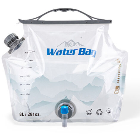 Oudoor Camping Pinic Water Bag 8L Large Capacity Portable Water Storage ...