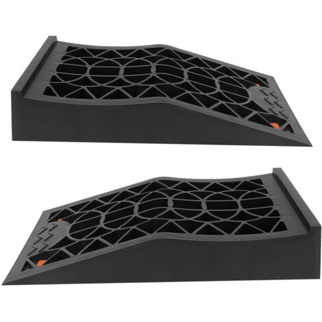 Car Ramps Low Profile Car Service Ramp 2.44in Lift Heavy Duty Tire ...
