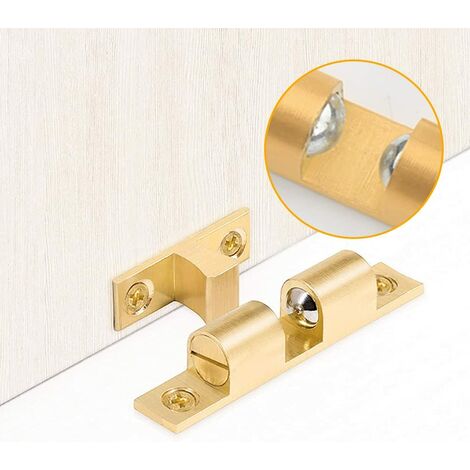 Copper Ball Catch Roller Catch Closure Double Ball Catch with Screws ...