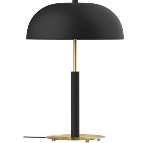 Lampe design, Lampe de table CINDY LT Noir en Metal, Aluminor