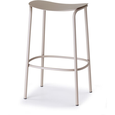 Tabouret design, Tabouret design indoor / outdoor Trick - 75 cm Taupe ...