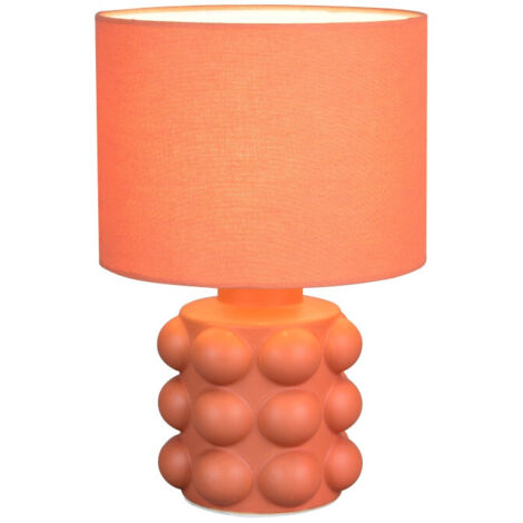 Lampe design, Lampe de table design rétro Kate Terracotta en Céramique ...