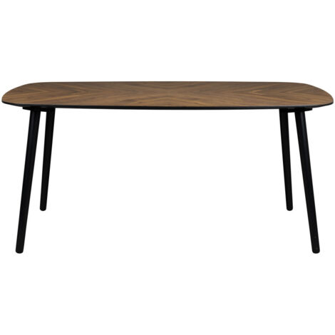 Table Design, Table rectangle en bois Clover - Dutchbone Marron en Wood, Dutchbone