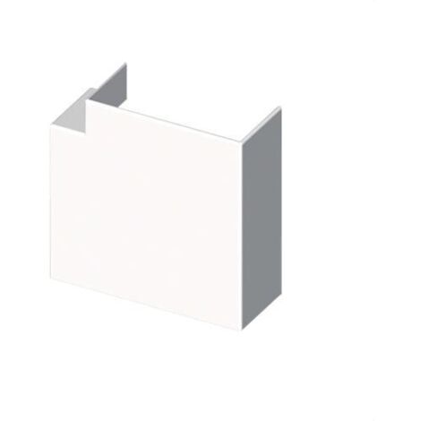 Weißer Flachwinkel 20x30mm U24X