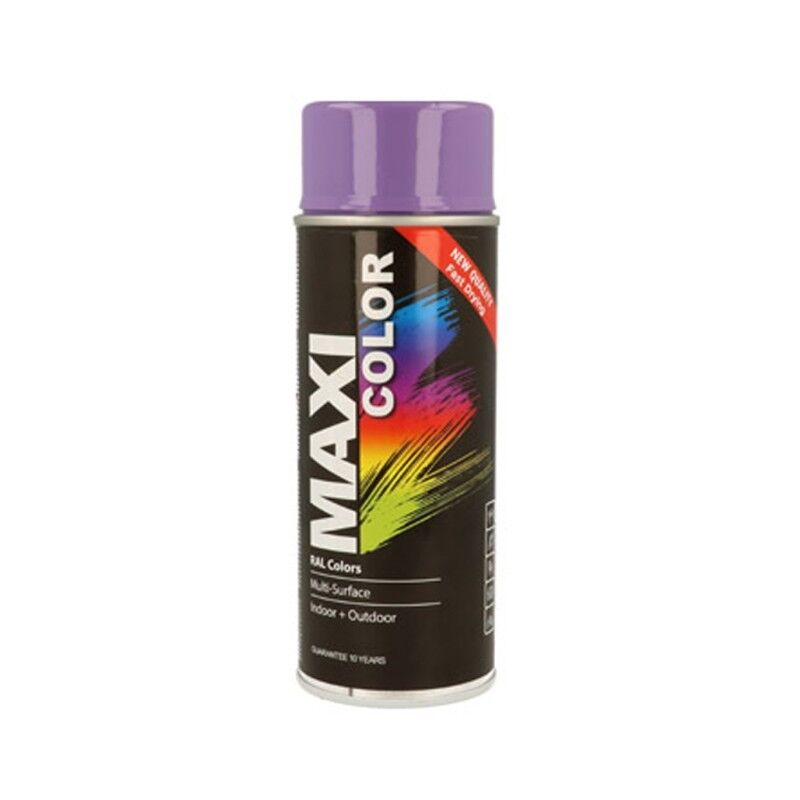 Pintura spray maxi color brillo 400 ml ral 4005 lila azulado