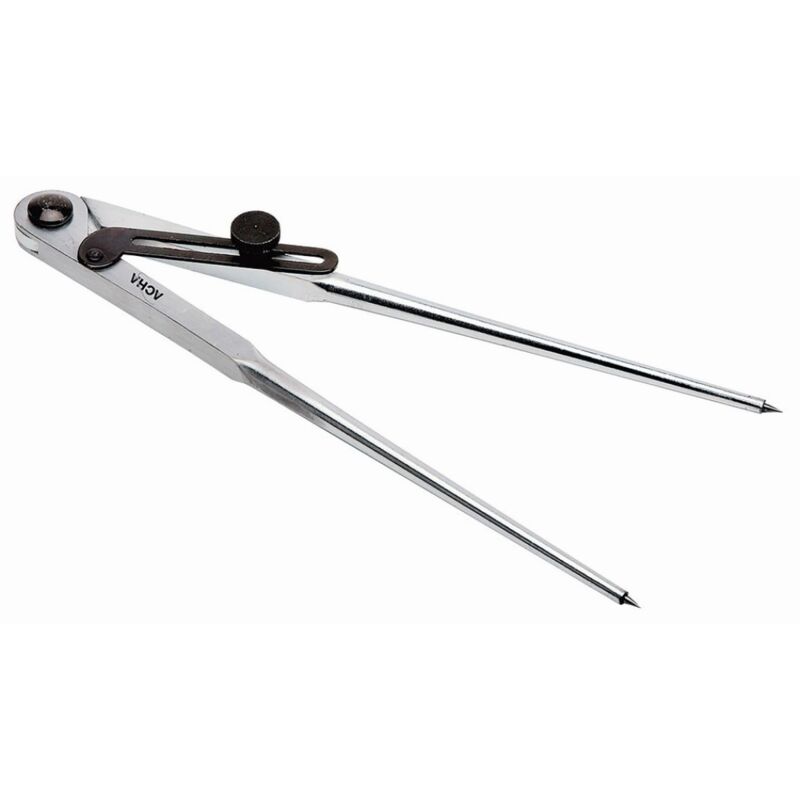 CompÁs con fijador punta de widia 15cm apertura 28154 acha