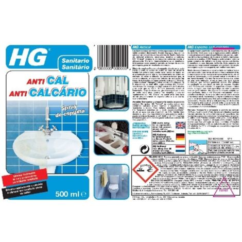 Limpiador azulejos-sanitarios antical spray hg 500 ml