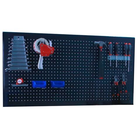 Panelclick 1500x600 Antracita + 8 Hook 1500x600x35