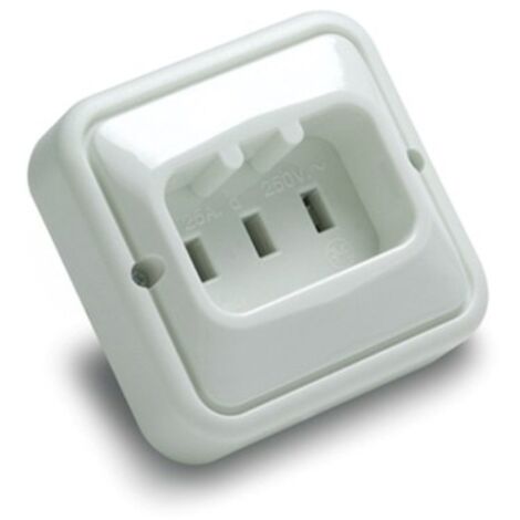 Base elec 85x84x57 emp tt 25a-250v polic bl 2308 famat