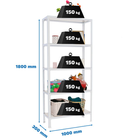 Simonhome Click Wood Plus 5/300 Blanco/blanco 1800x1000x300