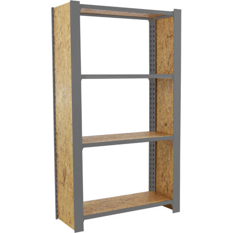 Officlick 4/300 Wood 800 Gris/osb + Tapas 1500 1500x800x300