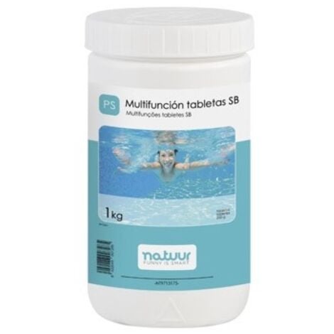 Cloro multifuncion sin sulfato cobre tableta 250 g 1 kg