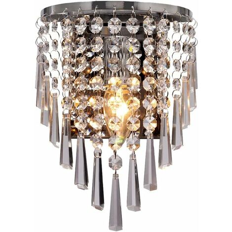 Comely Modern LED Indoor Decorative Wall Light, LED Crystal Wall Sconce ...
