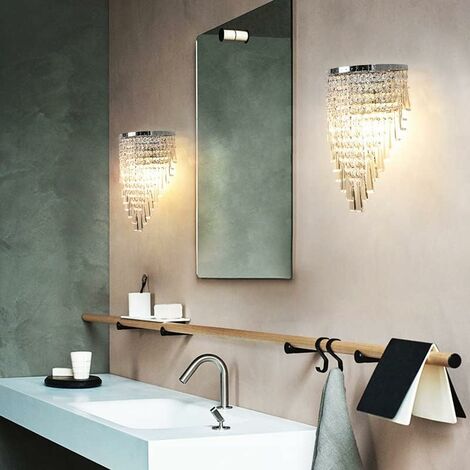 Comely Modern LED Indoor Decorative Wall Light, LED Crystal Wall Sconce ...